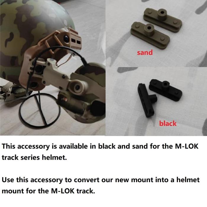 Jual . Tactical Helmet Mount? Arc Rail?Wendy Rail?Mlok Rail) Adapter ...