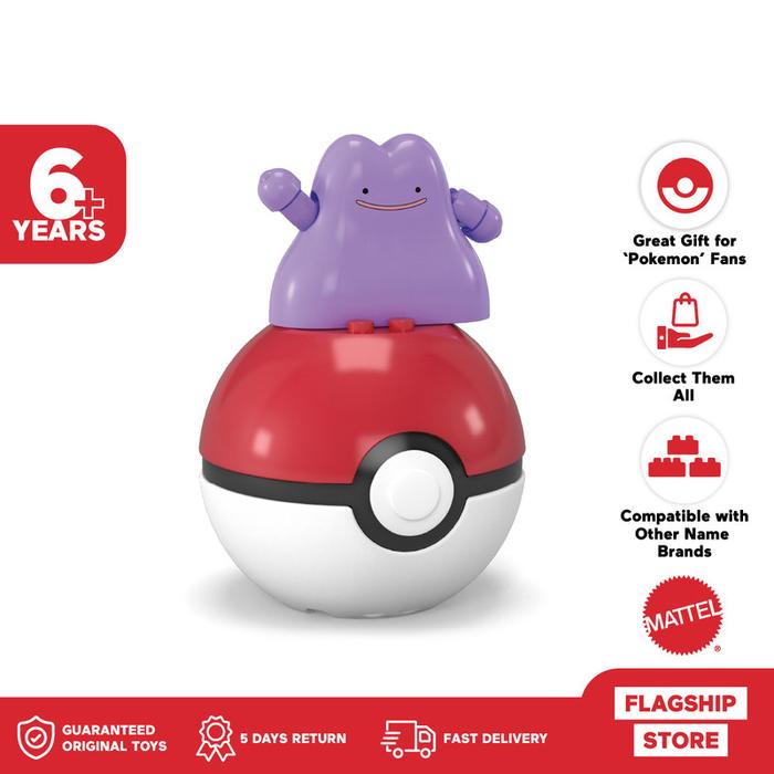 Jual Mega Construx Pokemon Ditto Normal - Mainan Action Figure - Kota ...
