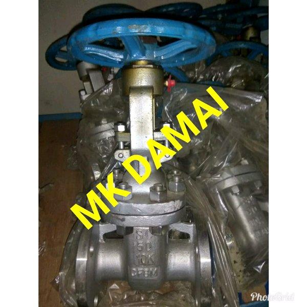 Jual Gate Valve SS316 JIS 10K ukuran 3 inch - Gate Valve Stainless ...
