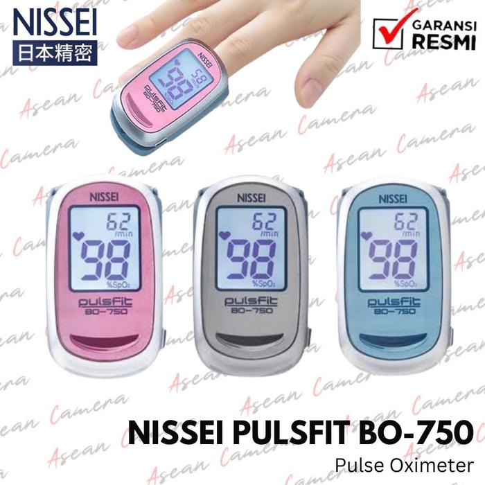 Jual Pulse Oxymeter Oximeter Nissei BO 750 Alat Cek Oksigen - Jakarta ...