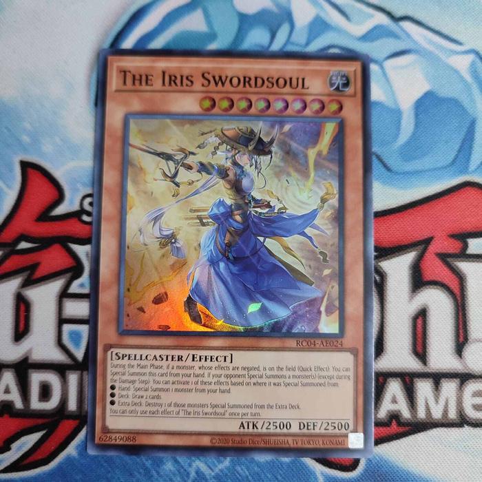 Jual yugioh AE the iris swordsoul RC04-AE024 SR original - Jakarta Barat - jprimary | Tokopedia