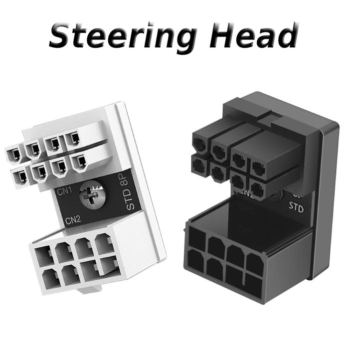 Jual Atx 8 Pin Female To 8 Pin Male Angled Turning Connectors - Kota Depok - Vale Windstorm ...
