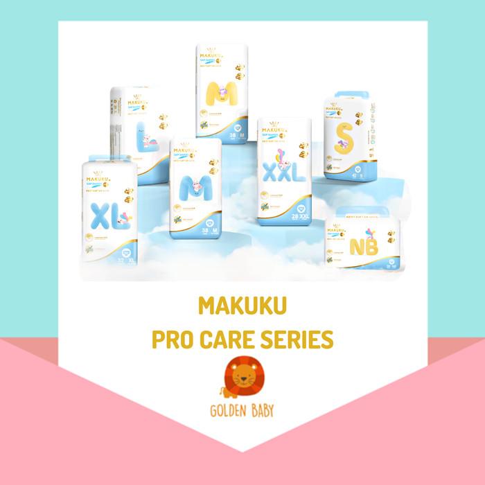 Jual Makuku PRO CARE Premium Diapers | Popok Bayi Anak SAP Core - PROCARE, PANTS M36 - Kota ...