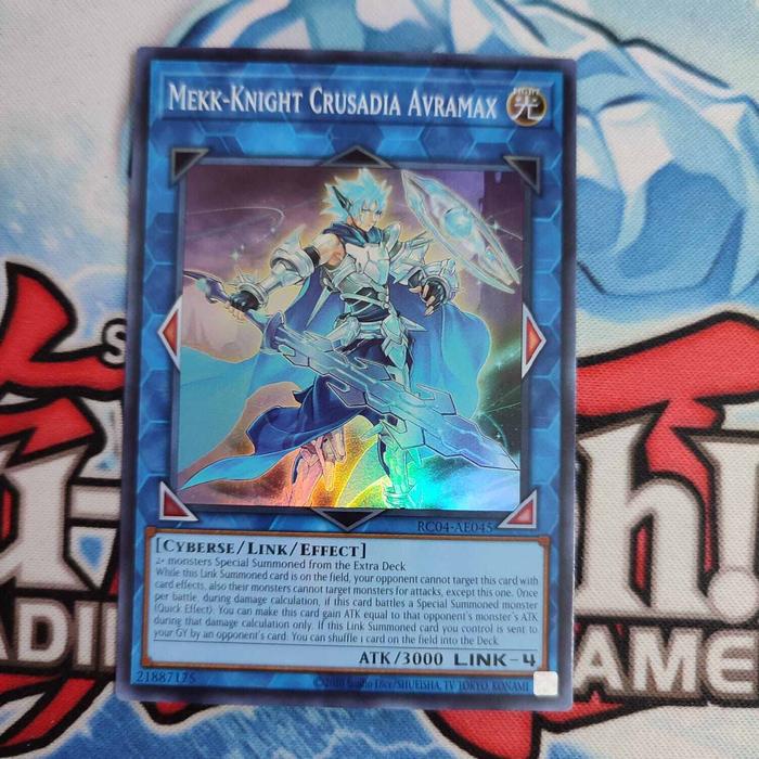 Jual yugioh AE mekk knight crusadia avramax RC04-AE045 SR original ...
