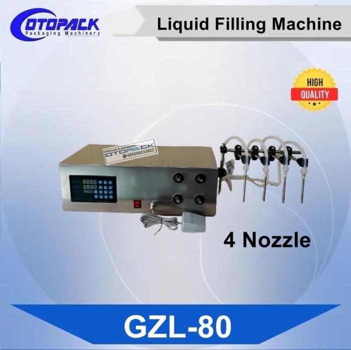 Jual Mesin atau alat Pengisi Cairan Liquid Filling GZL-80 4 Nozzle - Kab. Tangerang - Official ...