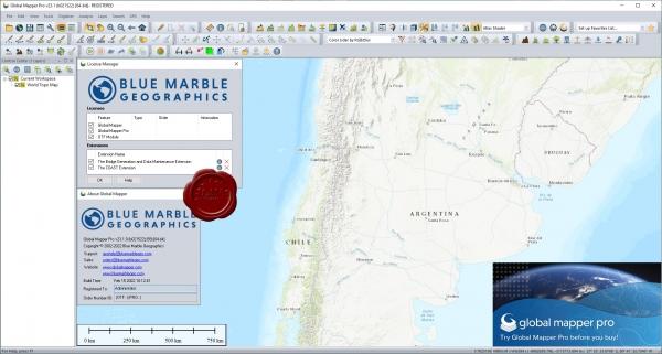 Jual Aplikasi Software Blue Marble Global Mapper NEW - Jakarta Utara ...