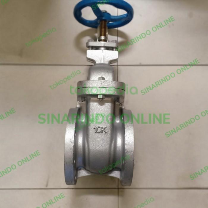 Jual Kran Gate Valve Kitz 2" inch Dn 50 Jis 10K Fchi Flange Best - Kota ...