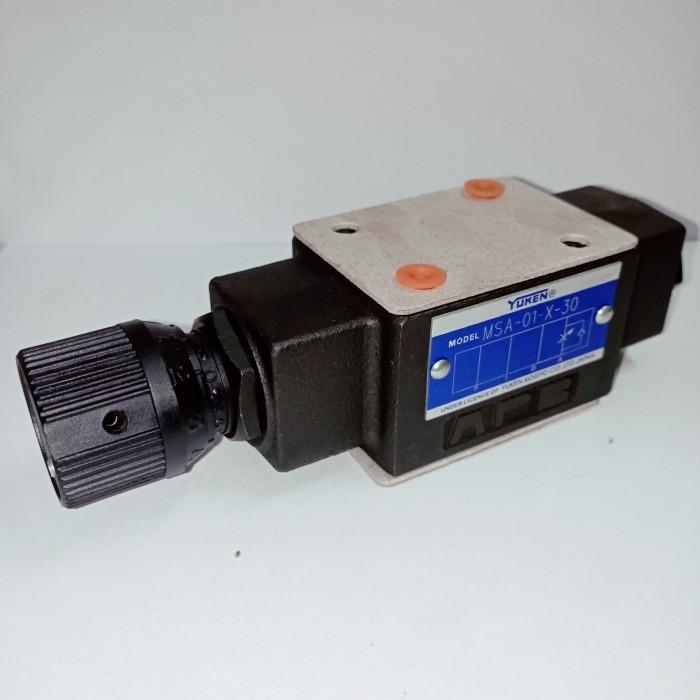 Jual THROTTLE CHECK MODULAR VALVE TYPE MSA-01-X-30 MERK YUKEN Best ...