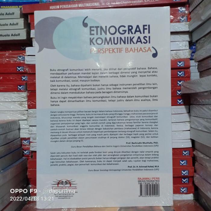 Jual Buku Original: Etnografi Komunikasi Perspektif Bahasa - Kota Surabaya - SEKOLARI ID | Tokopedia