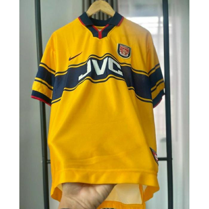 Jual Jersey Bola Retro Vintage Grade ORI Arsenal Away 1997 1998 RR ...