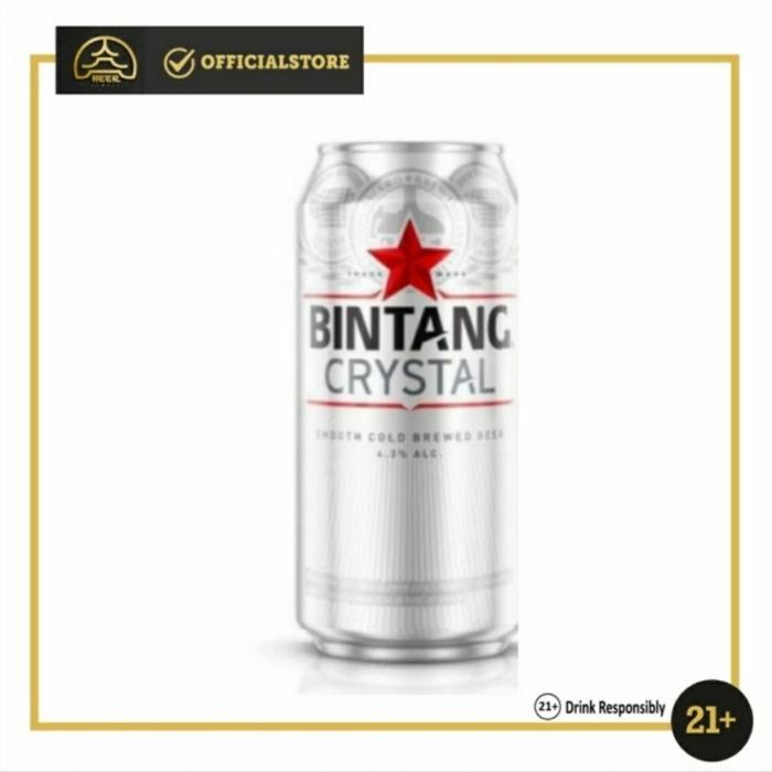 Jual Bintang Crystal Beer Can 500ml - Jakarta Utara - Beer Temple ...
