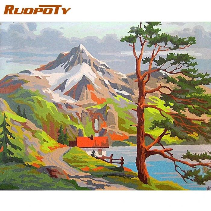 Jual Ruopty 60X75Cm Bingkai Lukisan dengan Nomor untuk Orang Dewasa ...