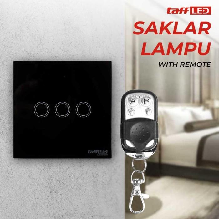 Jual Saklar Lampu Panel LED Sentuh Sakelar Lampu Touch Mewah Taff dg ...