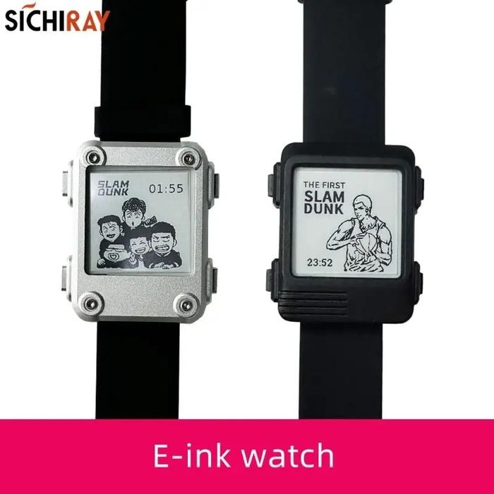 Jual NT ESP32 E-ink Display Smart Watch Adjustable DIY Dial 3D Printer ...