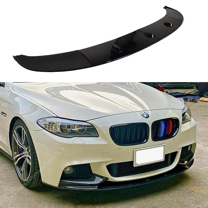 Jual A For Bmw F10 F11 M Performance Style Front Bumper Lip Spoiler ...