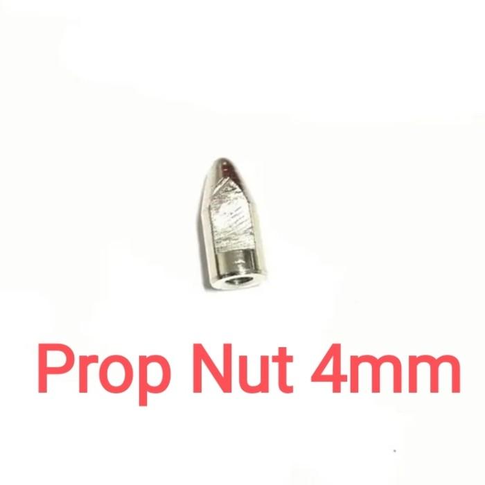 Jual Propeller Nut 4mm Stainless Bullet Head Prop Nut M4 Baut RC Boat ...