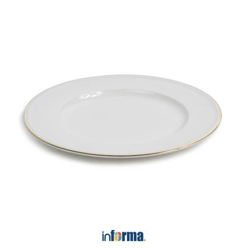 Jual Informa - Appetite 27 Cm Piring Makan - Putih Gold - Kota Bandung ...