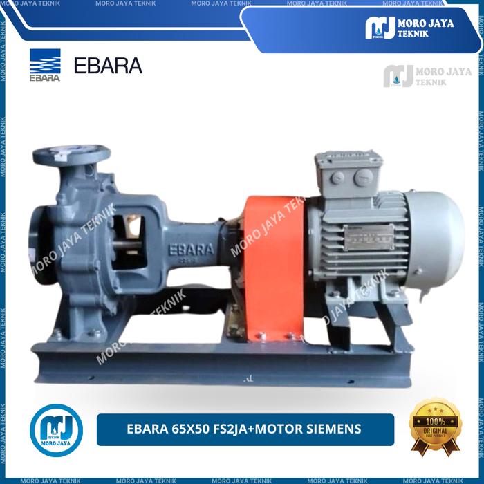 Jual Pompa Air Centrifugal Ebara 65x50 FS2JA+Motor Siemens 5,5kw 7,5hp 3ph - Jakarta Barat ...