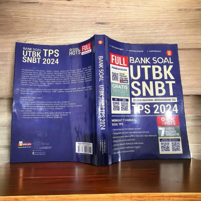 Jual BANK SOAL UTBK SNBT TPS 2024 & THE A2K7 Buku SNBT kumpulan soal best - Jakarta Barat - gemi ...