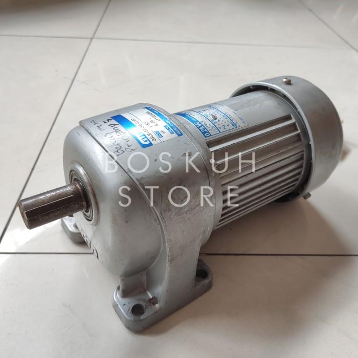 Jual INDUCTION MOTOR 3PHASE 0.1KW 220V RATIO 1:80 NISSEL MADE IN JAPAN ...