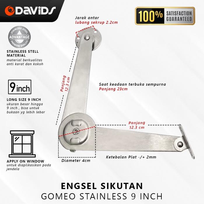 Jual Produk Engsel Salon Penahan Jendela Ensel Cendela Wayang Stainless ...