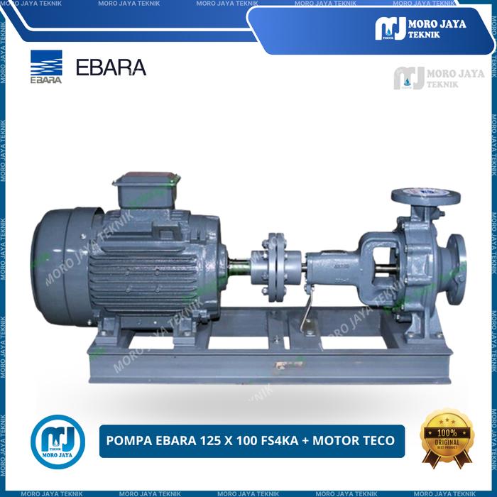 Jual Pompa Ebara 125 X 100 FS4KA + Motor Teco 20 HP 4 Pole + Base Plate - Jakarta Barat - Moro ...