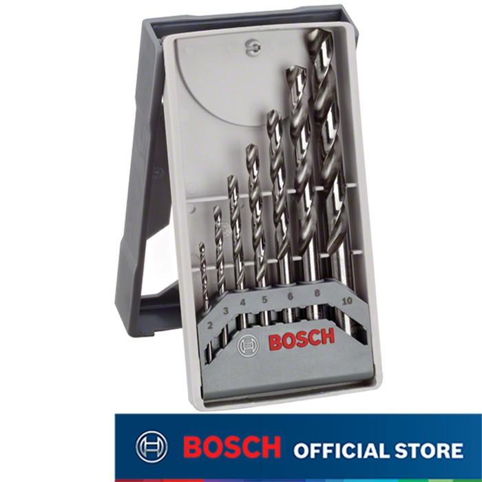 Jual Bosch Metal Drill Bit / Mata Bor Besi Set 7PCS HSS-G - Jakarta ...