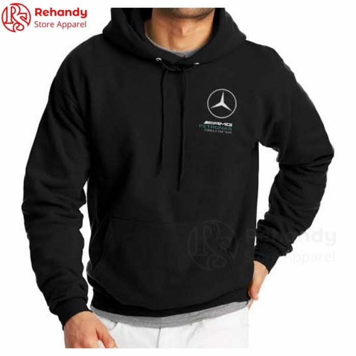 Jual WAHID Hoodie Jumper Sweater Logo Amg Mercedes Benz Mercy F1 Team ...