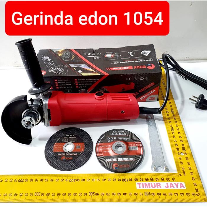 Jual Edon Gerinda Tangan Angle Grinder Ed1 - 1054 Grinder Gerinda ...