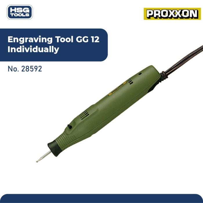 Jual PROXXON 28592 ALAT UKIR GRAVIR ELEKTRIK ENGRAVING TOOL GG12 UNIT ...