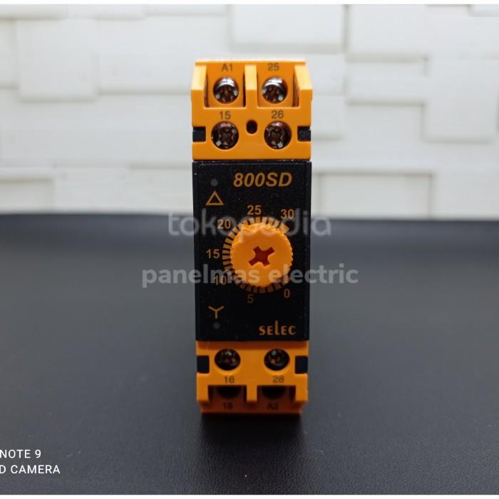 Jual ANALOG TIMER 800SD-2 SELEC RELAY KONTROL STAR DELTA TIMER 800SD2 ...
