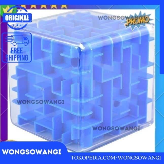 Jual Games Puzzle Labirin Cube 3D Maze Labyrinth Speed 6173 Mainan Anak ...
