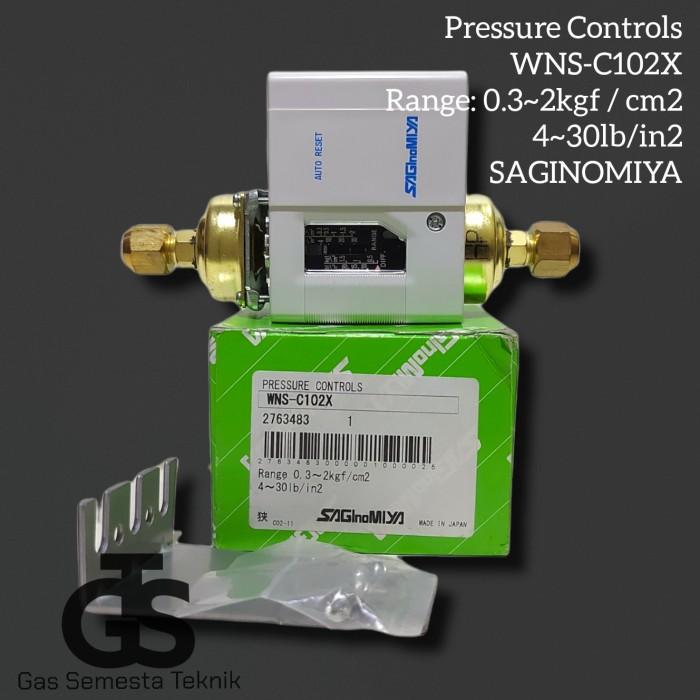 Jual PRESSURE SWITCH SAGINOMIYA WNS-C102X | PRESSURE CONTROLS WNS C102 Best - Jakarta Timur ...