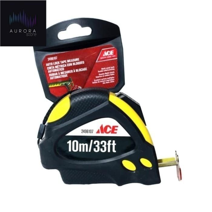 Jual Ace Meteran Krisbow Auto Retractable Magnet 10 Meter - 5 meter ...