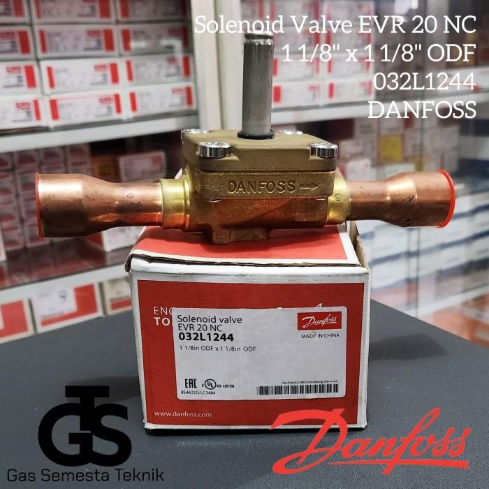 Jual SOLENOID VALVE EVR 20 NC | SELENOID VALVE DANFOSS 1 1/8 (032L1244 ...
