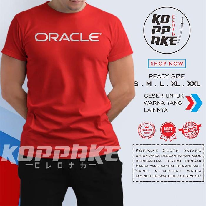 Jual Kaos Oracle Logo Baju Perusahaan - Kab. Tangerang - RianRohimat ...
