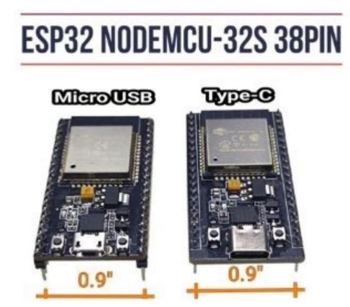 Jual NodeMCU-32S WiFi Bluetooth ESP32 38pin Board - Terminal Srew ...