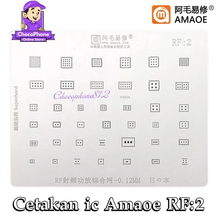 Jual Produk PLAT CETAKAN IC AMAOE RF2 STENCIL ORIGINAL RF 2 Barang - Kab. Garut - bxn | Tokopedia