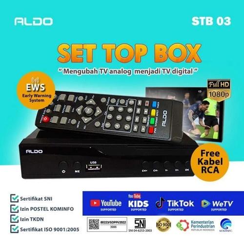 Jual Aldo Tv Box Digital Set Top Box Aldo Dvb T2 Stb 03 Kka Di Seller ...