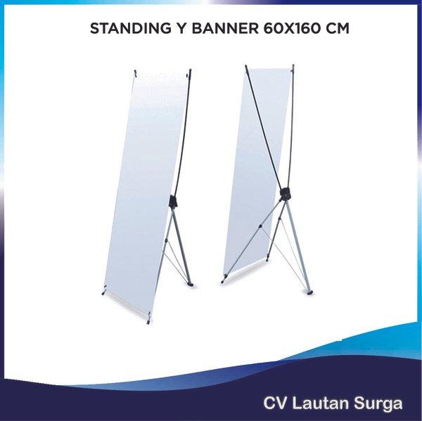 Jual Standing Banner Y Banner Ukuran 60x160 Y Banner Stand Banner - Kab ...