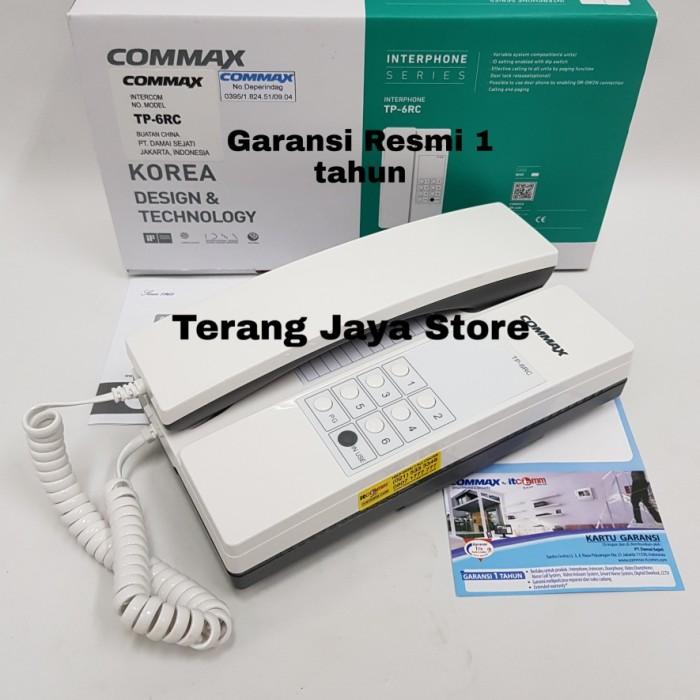 Jual UNTILUK INTERPHONE COMMAX TP-6RC INTERCOM COMMAX TP6RC (6 CHANNEL) - Kab. Malang - untiluk ...