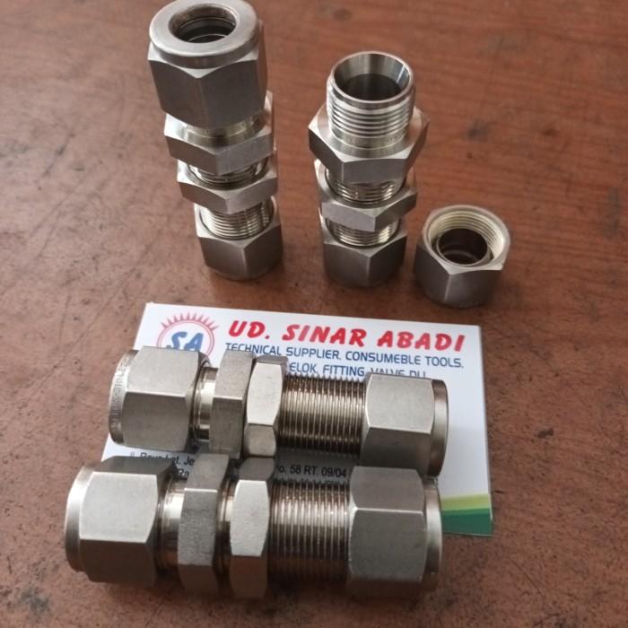 Jual union bulkhead 1/2 od ss316 swagelok Best - Kota Surabaya ...