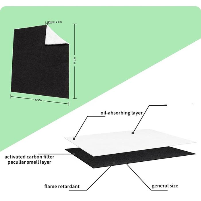 Jual Carbon Filter Asap Minyak Cooker Hood Modena Karbon Filter Exhaust ...