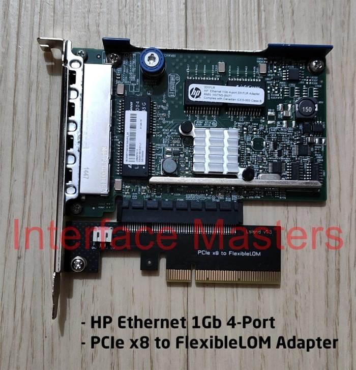 Jual Lan card quad 4 port gigabit ethernet server pci express mikrotik ...