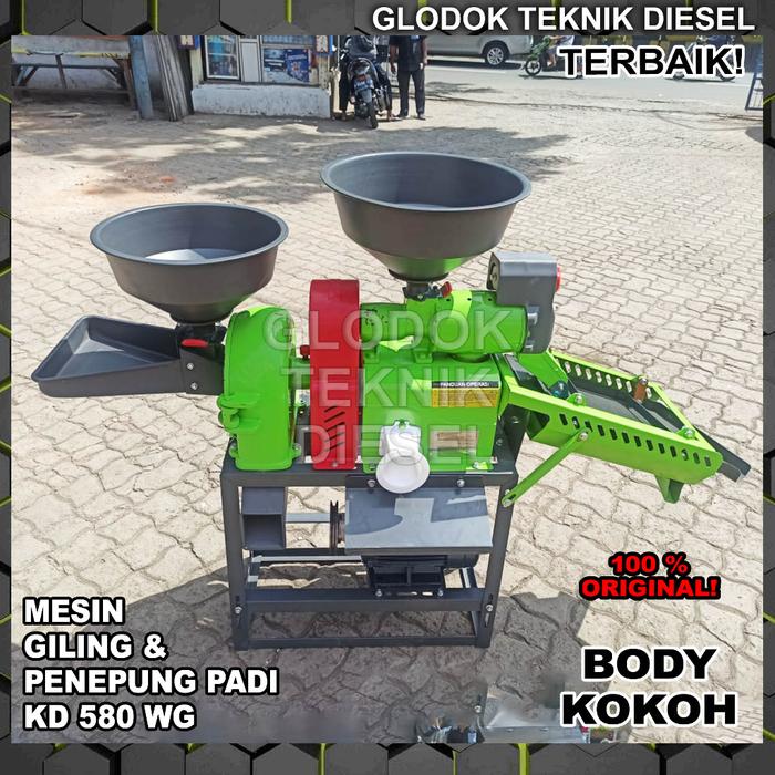 Jual MESIN GILING PADI DAN PENEPUNG KD 580 WG MAHKOTA TERBAIK - Kota Bekasi - YIKOAY | Tokopedia