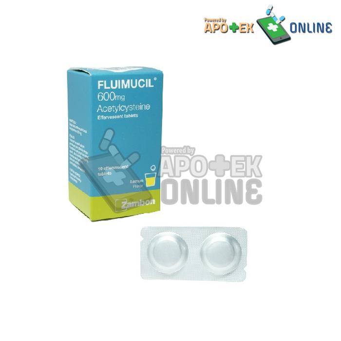 Jual FLUIMUCIL 600 MG 1 BLISTER 2 TABLET EFFERVESCENT - Jakarta Timur ...
