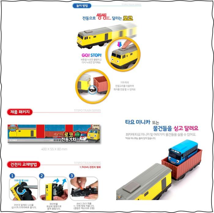 Jual Iconix Titipo The Little Train Loco Train Set Electric Tpt118003 ...