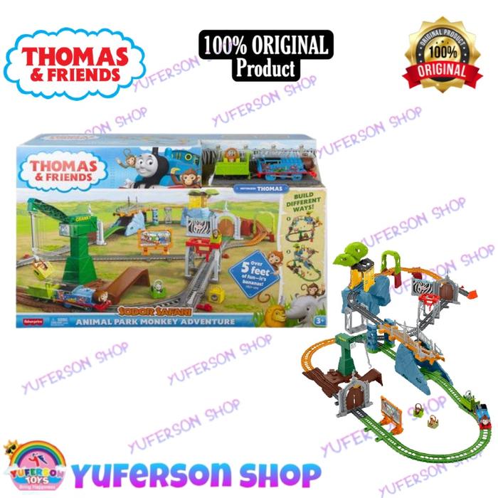 Jual Thomas & Friends Sodor Safari Animal Park Monkey Adventure ...