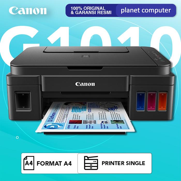 Promo Printer Canon Pixma G1010 / G 1010 Inkjet Printer Single Function ...