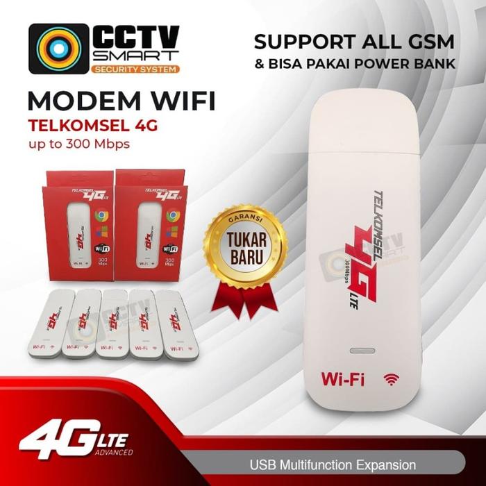 Jual Modem Wifi 4G Mifi Telkomsel 300Mbps Router Internet - Jakarta ...